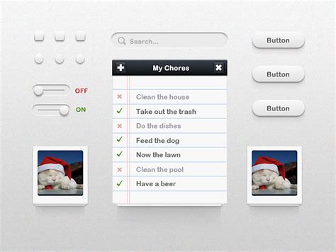 最美应用临摹 控件（附psd源文件）ayaaya 站酷zcool