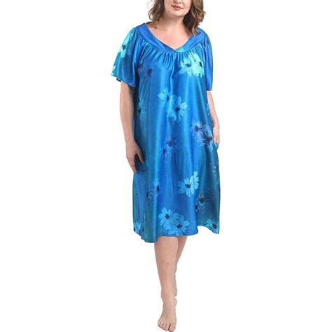 Feremo Plus Size Nightgowns Womens House Dress With Pockets Short