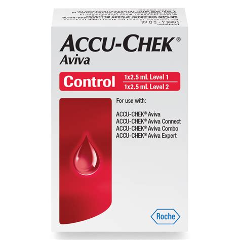 Accu Chek Aviva Control Solution 1 Vial Thrifty White Health Essentials