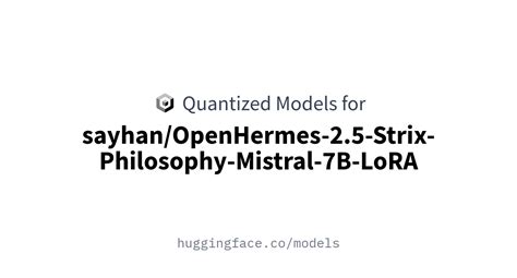 models hugging face