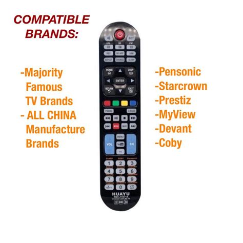 Tkk Huayu Rm L1107 X Rm 014s Universal Smart Tv Remote Control With