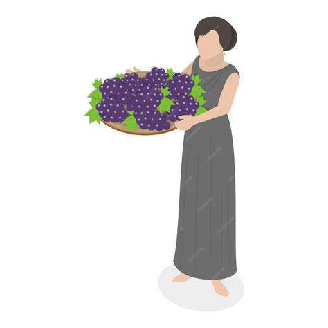 고대 로마 문자 로마 제국 인물 항목의 D 등각 투영 평면 벡터 세트 프리미엄 벡터