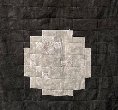Pixelated Galaxy Quilt A Long Block 8 Mercury Pdf Pattern Quiltoni