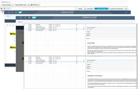 Sap Production Engineering And Operations Master Data Shop Floor Routings