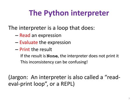 the python interpreter ppt download