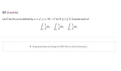 q1 5 ﻿points let c ﻿be the curve defined by