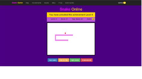 Hoplance Project Html5 Canvas Snake Game