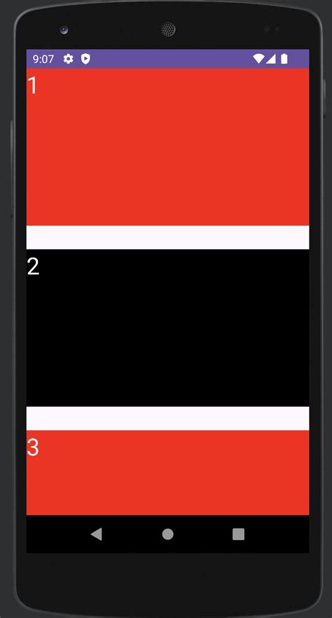 Android Scrollview 사용하기0401