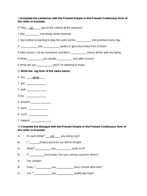Practice Time Pdf