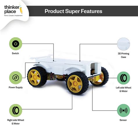 obstacle avoiding and mobile controlled robot thinkerplace
