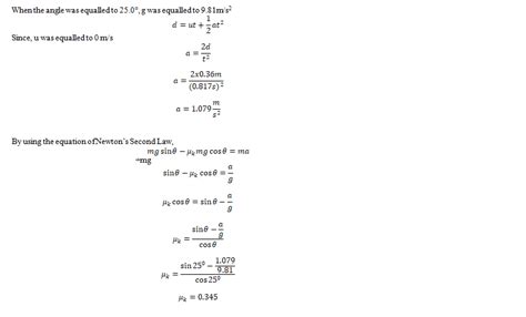 Solved I Am Working On A Lab Report Called Coefficient Of Chegg Com