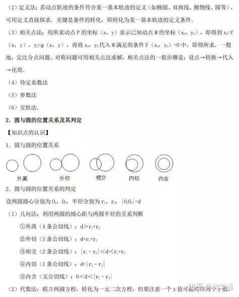 高中数学：圆锥曲线相关知识点、考点总结 知乎