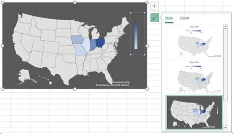 How To Create A Geographical Map Chart In Microsoft Excel Thefastcode