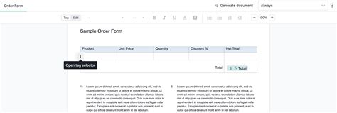 Tables In Workflow Designer Ironclad