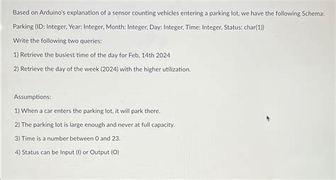 Solved Based On Arduinos Explanation Of A Sensor Counting Solved Based On Arduinos Explanation Of A Sensor Counting