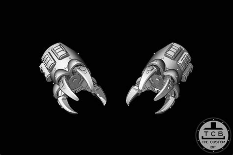Combat Big Robot Armour Claws The Custom Bit