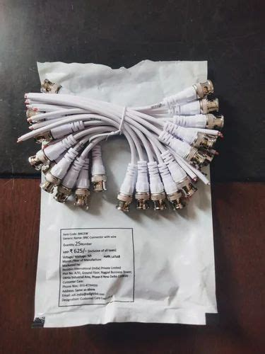 W Box Bnc Connector 500 Mhz Contact Material Copper At ₹ 625 Packet In Varanasi