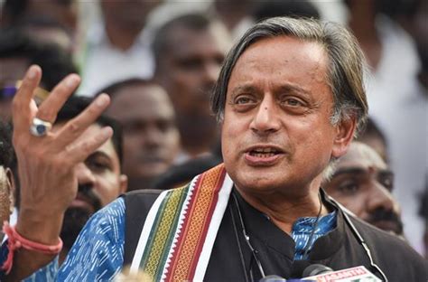 ‘party Picture With Mahua Cheap Politics Tharoor Latest India News