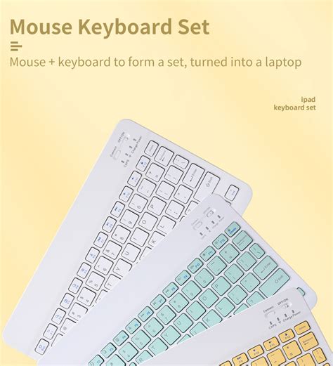【local Shipment】wireless Keyboard And Mouse Set Universal Bluetooth Keyboard Mouse For Tablet