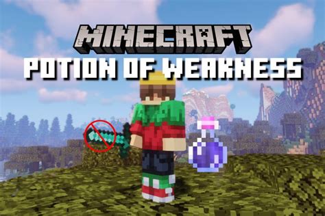 How To Make A Potion Of Weakness In Minecraft