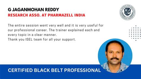 Isel Global Six Sigma Certification And Pmp Certification Institute On Linkedin Lean Sixsigma