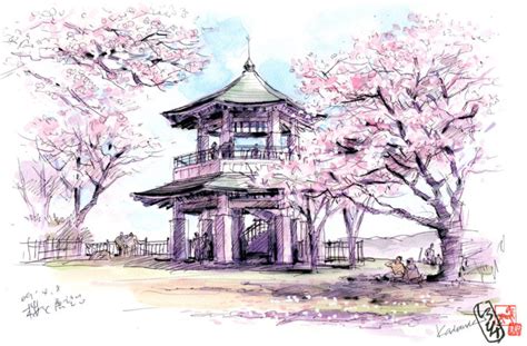開催中止絵師しろひげと行く弘法山公園馬場道展望台の桜スケッチハイキング秦野市観光協会 神奈川東京多摩のご近所情報 レアリア