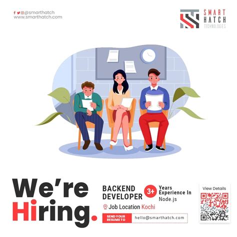 nodejs developer smart hatch technologies