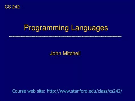 PPT Programming Languages PowerPoint Presentation Free Download ID 189566