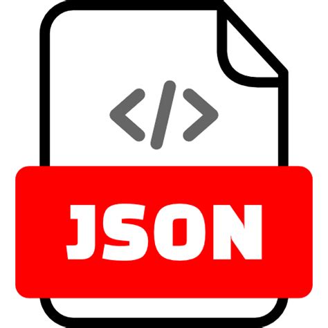 Json Code File Icon Svg Vector And Png Free Download Uxwing