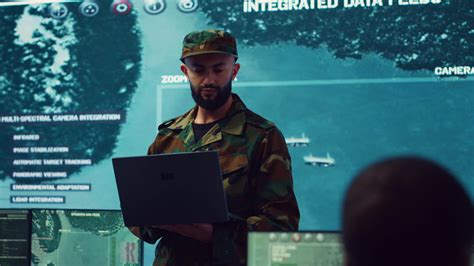 Army General Managing Air Traffic Control For Military Aircraft Within