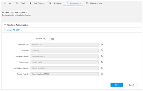 Syncfusion Azure Active Directory For Single Sign On Authentication