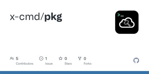 github x cmd pkg