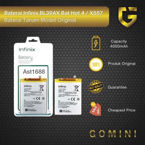 Promo Baterai Infinix Bl Ax Bat Hot X Batre Tanam Model O R Ig In Al Baterai Bl Ax