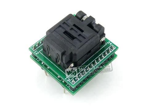 QFN24 TO DIP24 B QFN24 MLF24 MLP24 Plastronics 24QN50K14040 IC Test