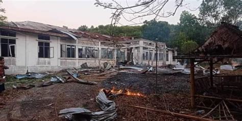 တနင်္သာရီမှာ စာသင်ကျောင်း ဗုံးကြဲခံရလို့ ကလေး ၂ ဦး သေဆုံးပြီး ၆ ဦးဒဏ်ရာရ နိုင်ငံတကာမြန်မာ့သတင်း