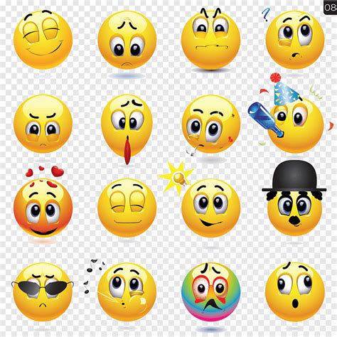 감정 이모티콘 감정 표현 Png Pngegg