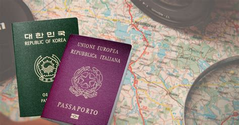 이탈리아 여권과 대한민국 여권이 세계에서 가장 강력한 권한을 가진 여권 5위 안에 든다는 것을 아시나요 이탈리아와 한국이 헨리앤드파트너스가 199개국을 대상으로 집계한
