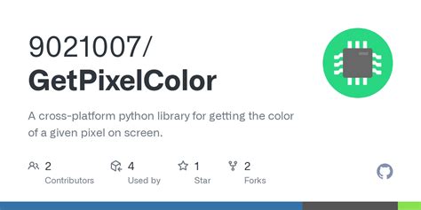 github 9021007 getpixelcolor a cross platform python library for