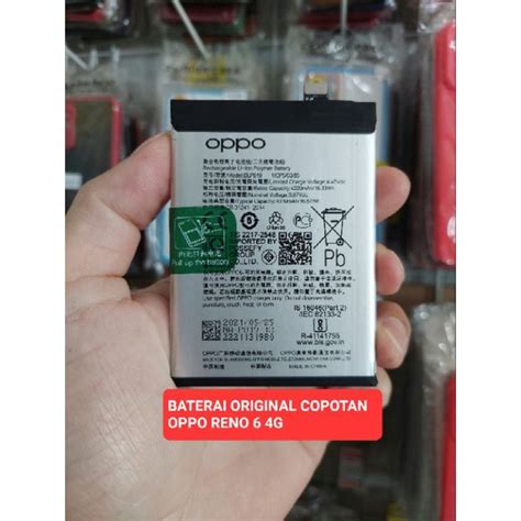 Jual Baterai Original Copotan Oppo Reno G Shopee Indonesia