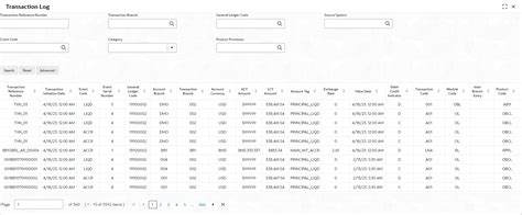 View Transaction Log