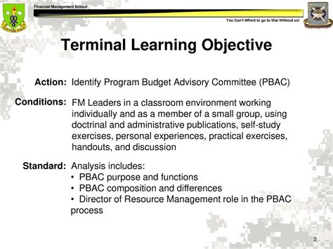 Identify Program Budget Advisory Committee Ppt Download
