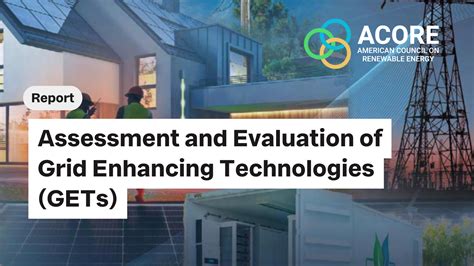 Assessment And Evaluation Of Grid Enhancing Technologies Gets Acore