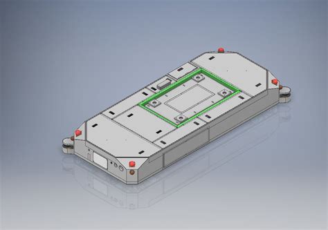 detailed blueprint agv amr 3d model cgtrader