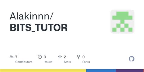 Github Alakinnnbitstutor