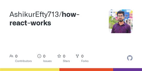 Github Ashikureftyhow React Works
