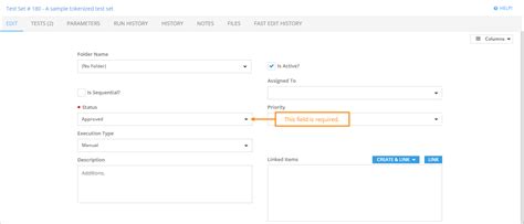 Add Edit And Delete Test Sets QAComplete Documentation