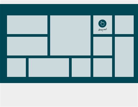 Jquery Div网格布局可拖动实现自由布局代码