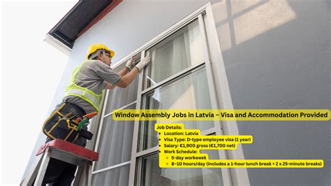 7 Exciting Window Assembly Jobs In Latvia Await You