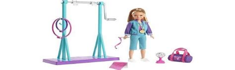 Barbie Gbk Team Stacie Doll And Gymnastics Playset Keystone