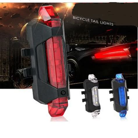 Велосипед свет светодиодные задние фонари безопасность заднего хвоста Предупреждение Велоспорт